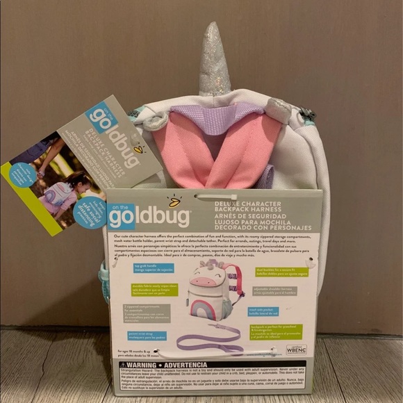 Goldbug | Accessories | Goldbug Deluxe Character Backpack Harness ...